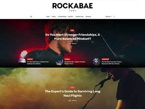 Rockabae Theme by ATBS
